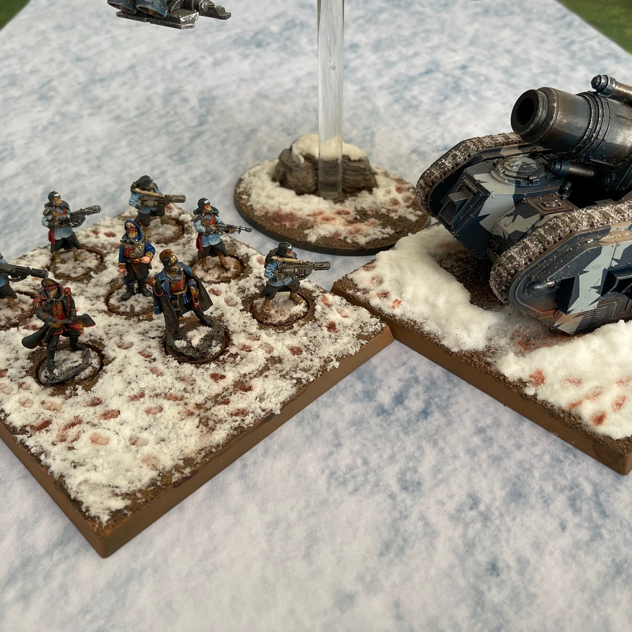 6x4 'Snow' F.A.T. Mat Battle Gaming Mat – TABLEWAR