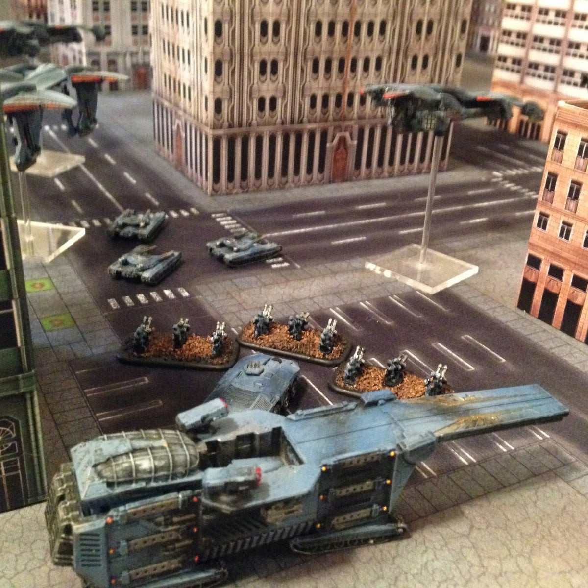 4x4 'Urban Zone (10mm-15mm)' F.A.T. Mat Battle Gaming Mat – TABLEWAR